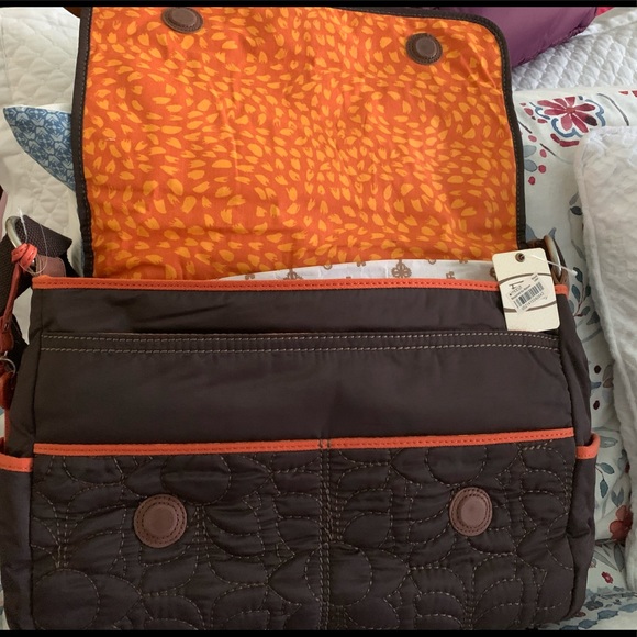Fossil | Bags | Nwt Fossil Key Per Messenger Bag In Brown | Poshmark
